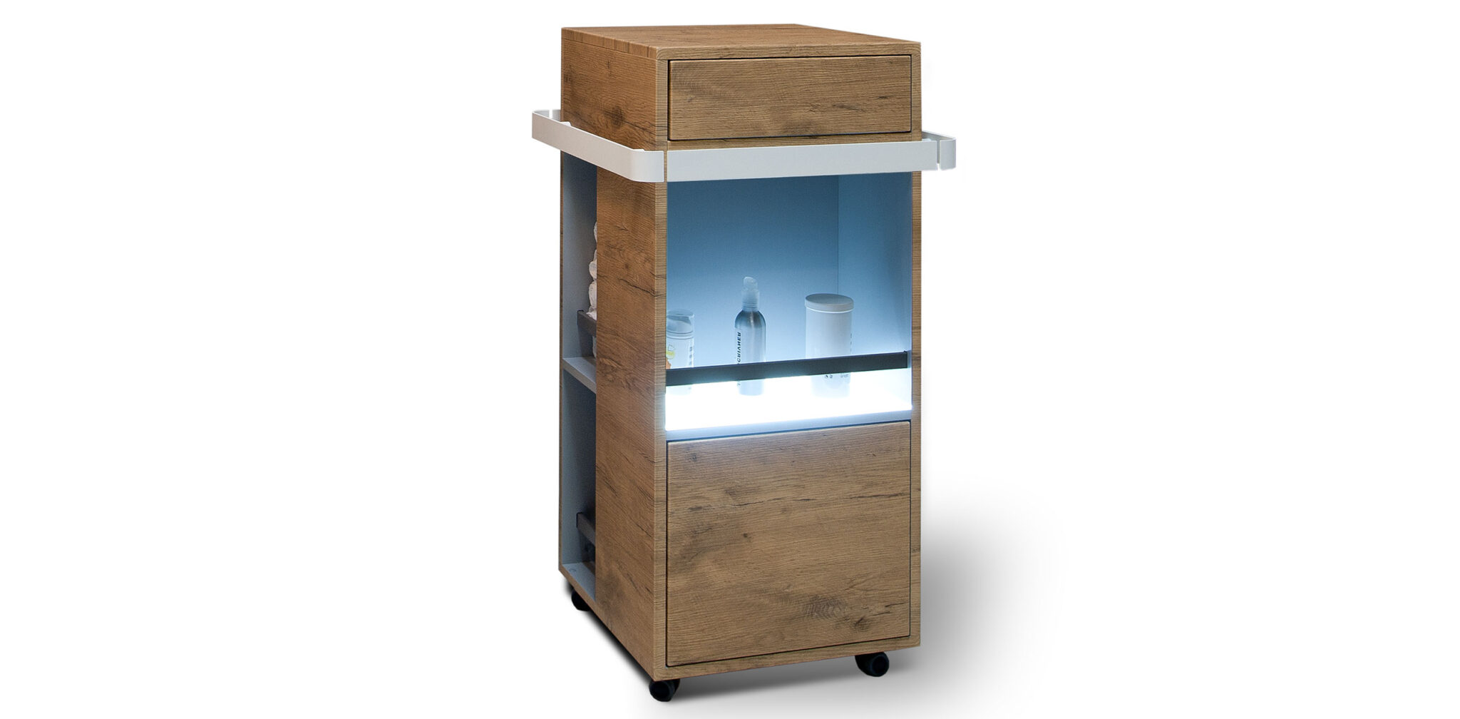 MLX Display Trolley Plus | Gharieni Spa Trolley