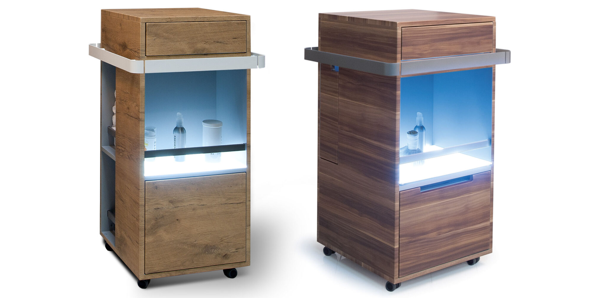 MLX Display Trolley Plus | Gharieni Spa Trolley